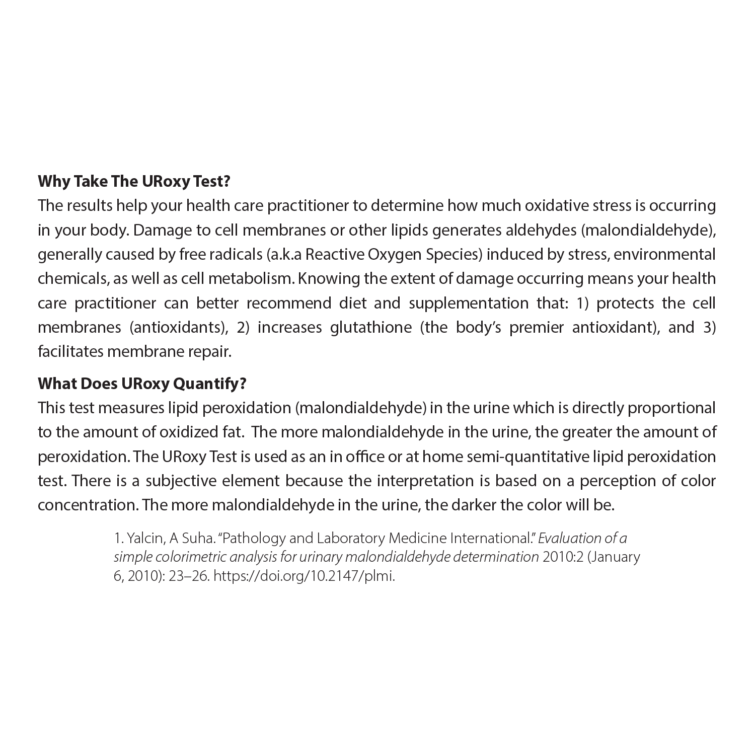 At Home Cellular Inflammation Test Kit – Synergized Supplements